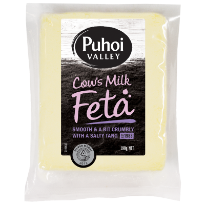 Puhoi Valley Cow's Milk Feta Cheese 190g – GoPotatoes