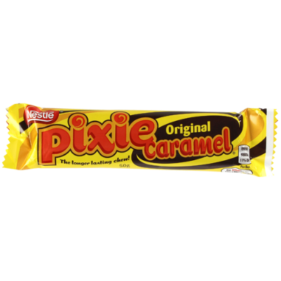 Nestle Pixie Caramel Original Chocolate Bar 50g – GoPotatoes