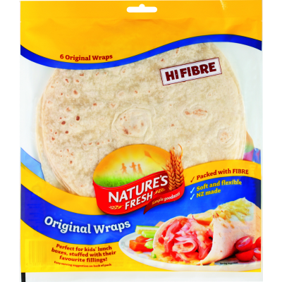 Nature's Fresh Original Wraps 6ea – GoPotatoes