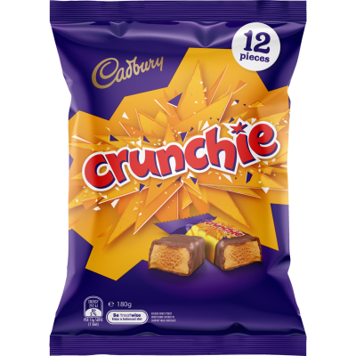 Cadbury Sharepack Crunchie 180g – GoPotatoes