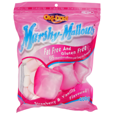 Oki Doki Marshy Mallows 400g – GoPotatoes