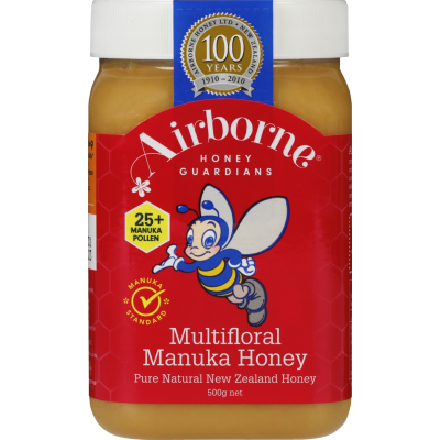 Airborne Multifloral Manuka Honey 500g – GoPotatoes