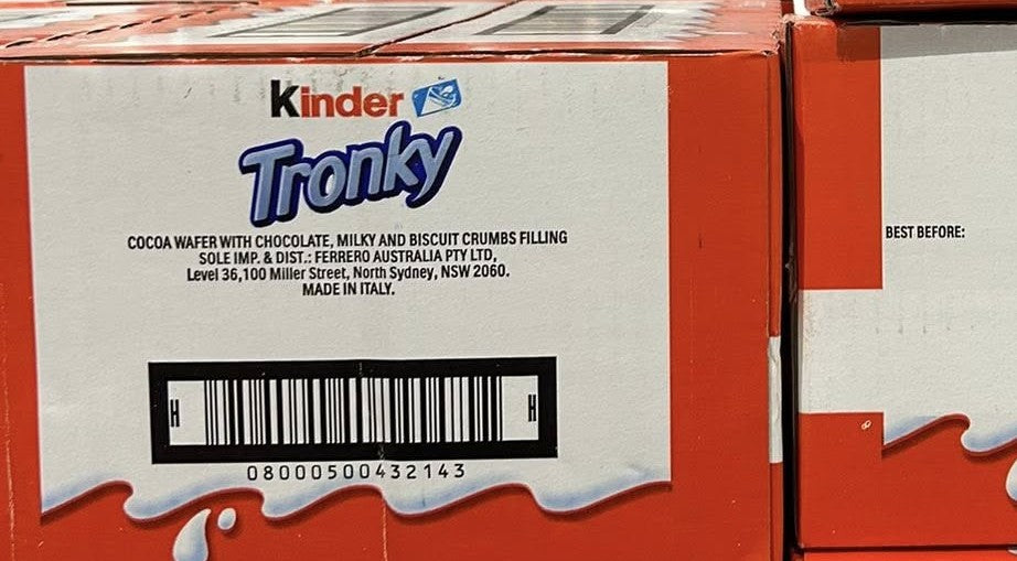 Kinder Tronky 20 X 90G – GoPotatoes
