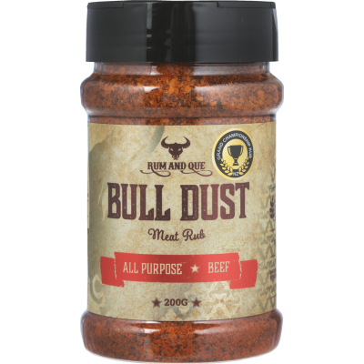 Rum and Que Bull Dust All Purpose Beef Meat Rub 200g – GoPotatoes