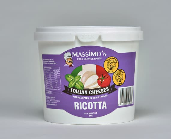 Massimo's Ricotta 1kg NZ – GoPotatoes