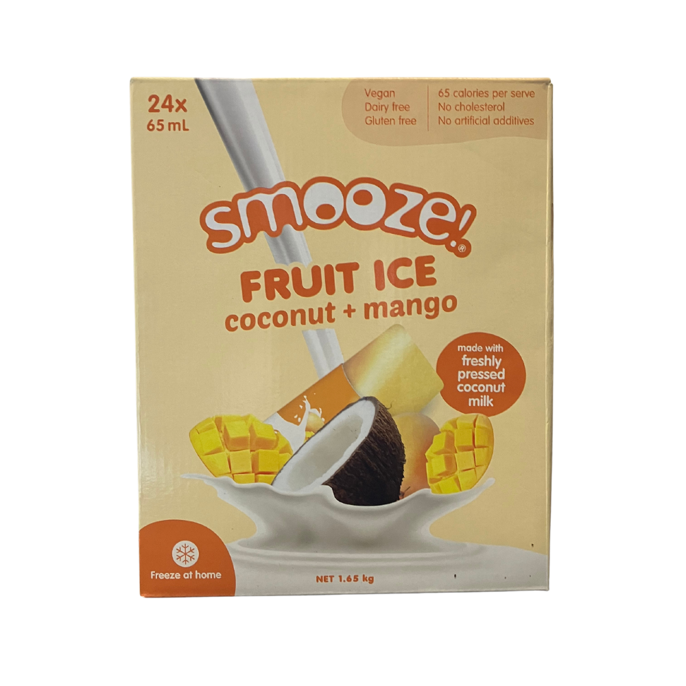 Smooze Fruit Ice Coconut Mango 24 x 65ml – GoPotatoes